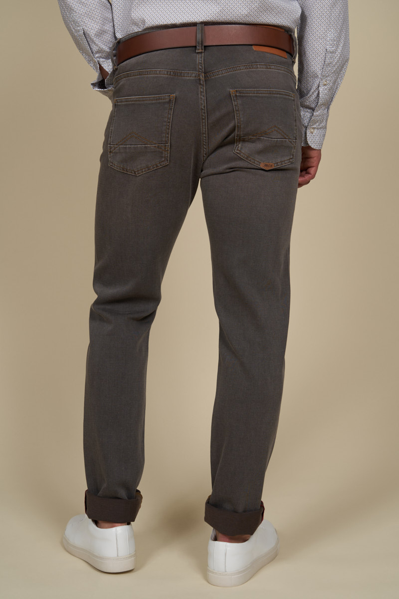 Regular tapered textured thin jeans - MCS ex Marlboro Classic's