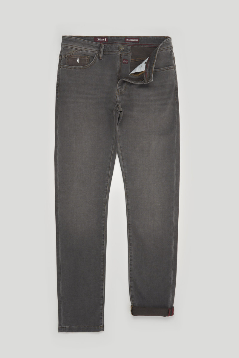 Regular tapered textured thin jeans - MCS ex Marlboro Classic's
