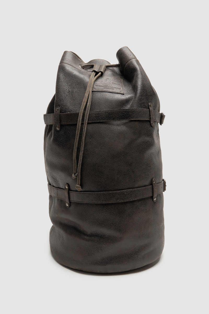 Leather army bag - MCS ex Marlboro Classic's